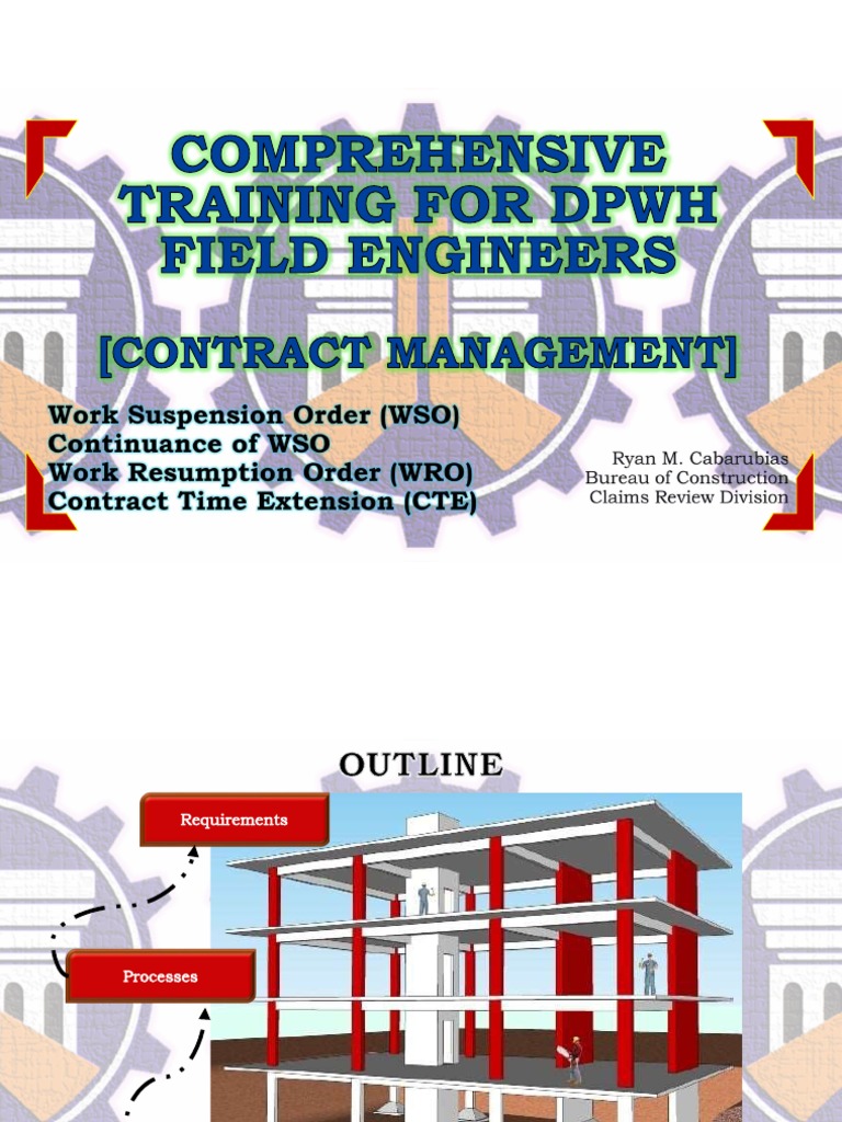DPWH Work Suspension and Time Extension | PDF | Business