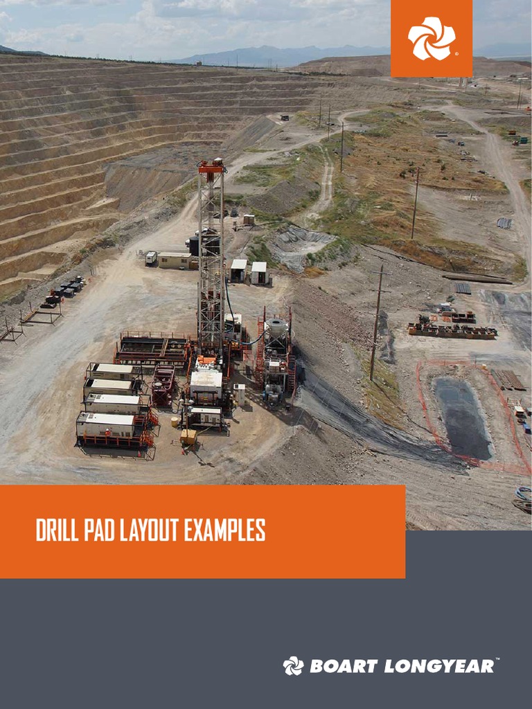 Drill Pad Layouts | Download Free PDF | Drilling Rig | Manufactured Goods