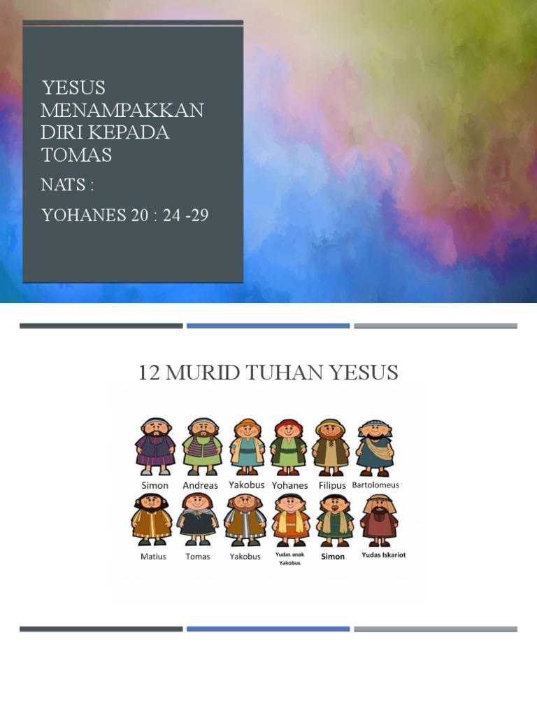Yesus Menampakkan Diri Kepada Tomas | PDF