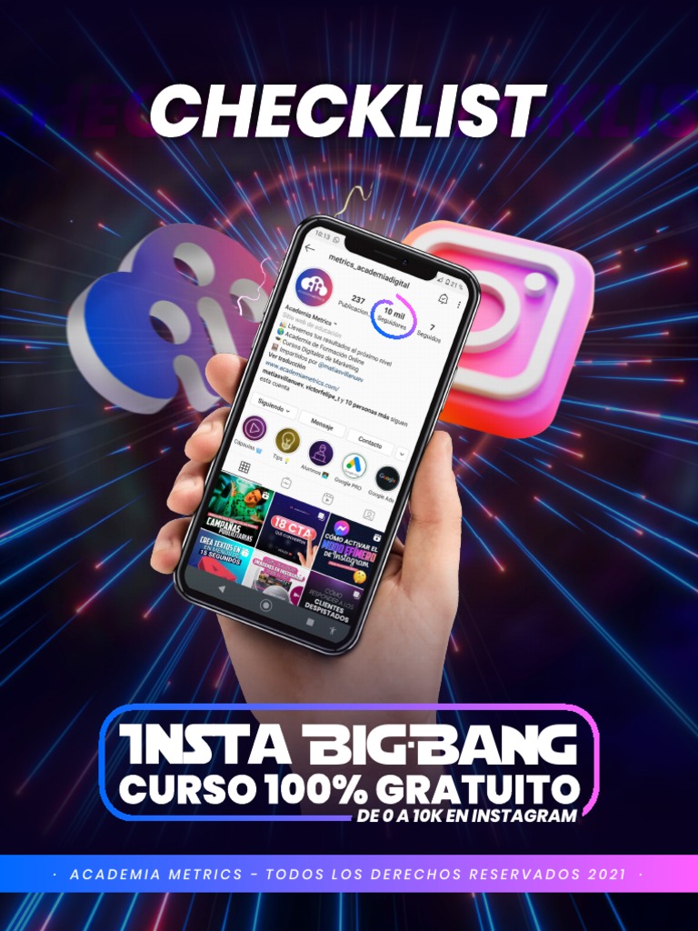 Checklist - Insta BigBang - Metrics | PDF
