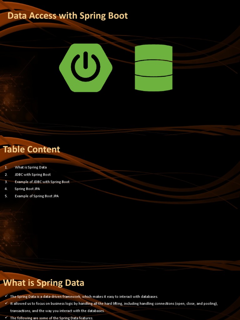 Data Access With Spring Boot | PDF | Databases | Information Management
