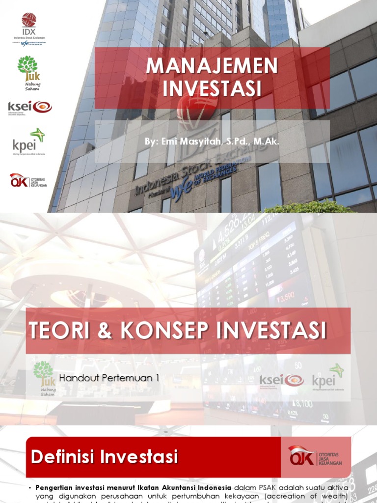 Manajemen Investasi | PDF