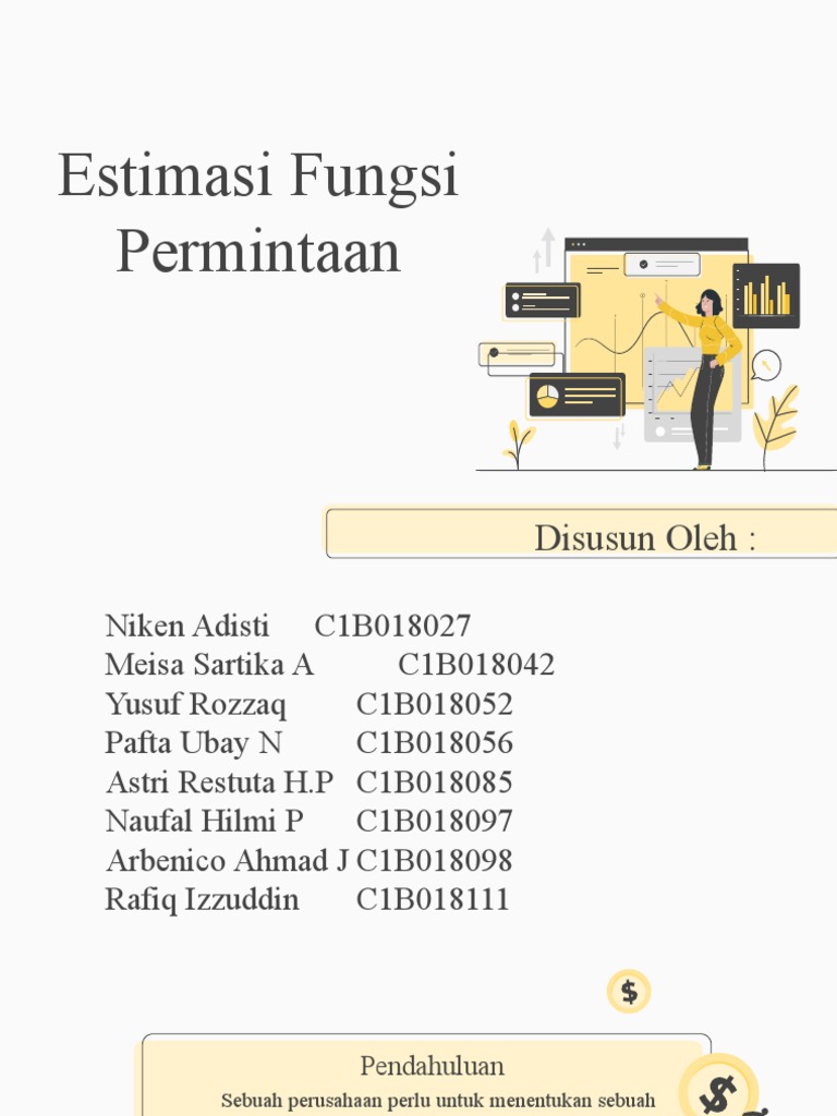 Estimasi Fungsi Permintaan | PDF