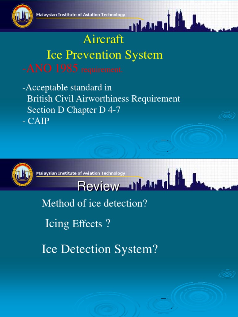 Aircraft Ice Prevention Systems | PDF | Ice | Combustion