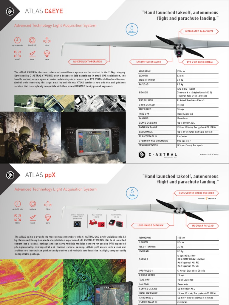 Atlas Brochure | PDF | Unmanned Aerial Vehicle | Aviation