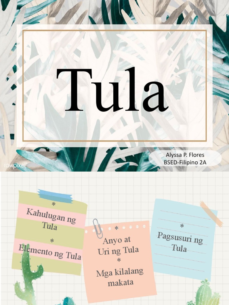 Tula | PDF