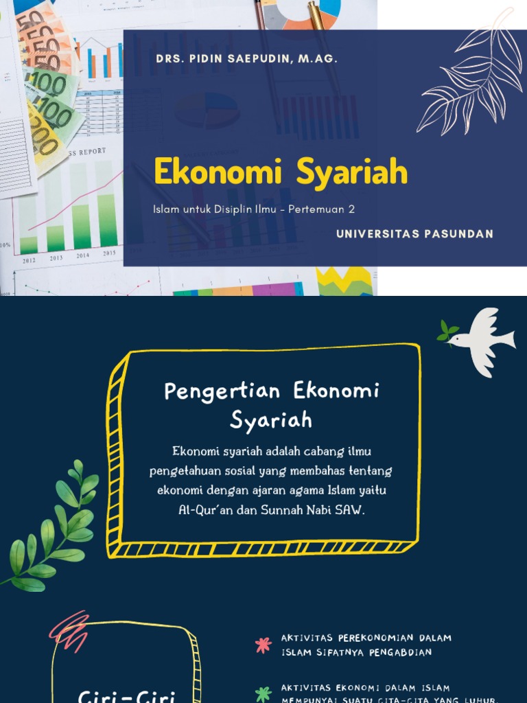Ekonomi Syariah: Prinsip dan Manfaat | PDF