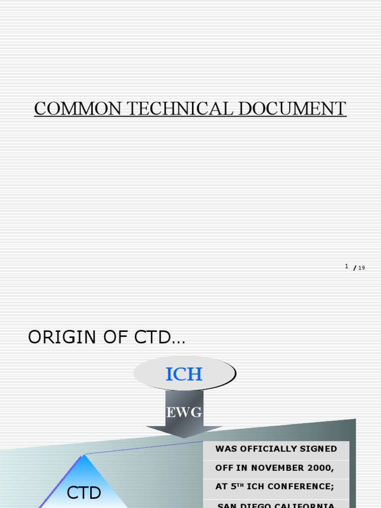 Common Technical Document | PDF | Computer Data | Computing