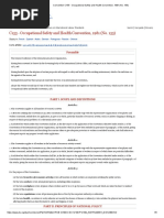 ILO C155: Occupational Safety Convention | PDF | Occupational Safety ...