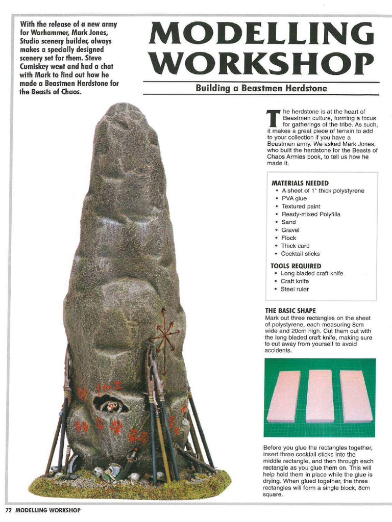 Scenery, Beastmen Herdstone | PDF