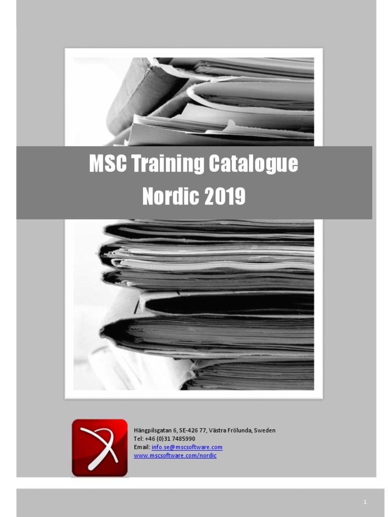 MSC Training for Engineers | PDF | Simulation | Educational Technology