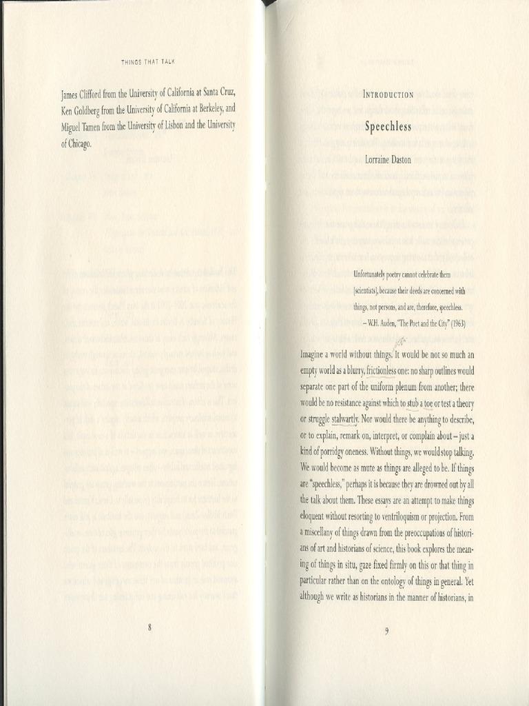 Lorraine Daston Speechless | PDF