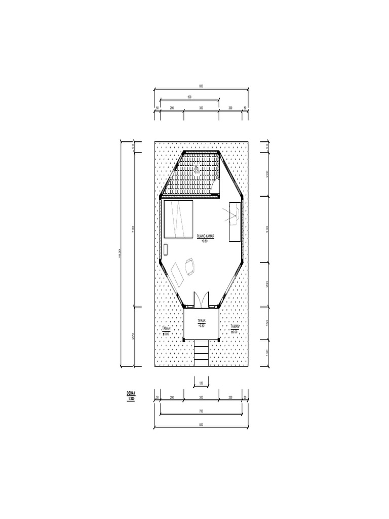 Denah Rumah Segi 8 | PDF