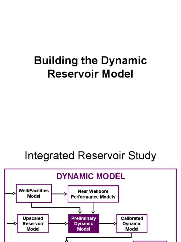 Dynamic Reservoir Modeling Guide | PDF | Mathematical Model | Petroleum Reservoir