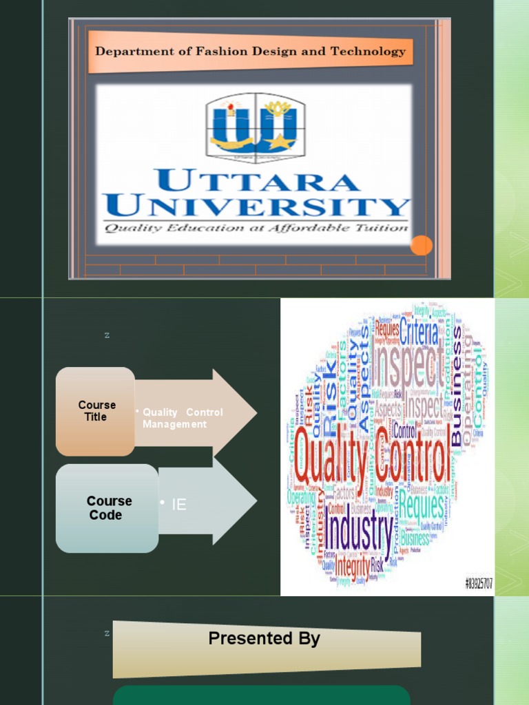 QCM - Quality Control in Garments Industry | PDF | Textiles | Sewing