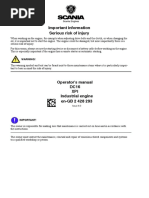 Fault Codes, Scania Engine: Section | PDF | Diesel Engine | Throttle