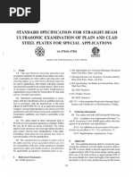 ASTM A388 - Standard Practice For Ultrasonic Examination of Steel Forgings PDF | PDF