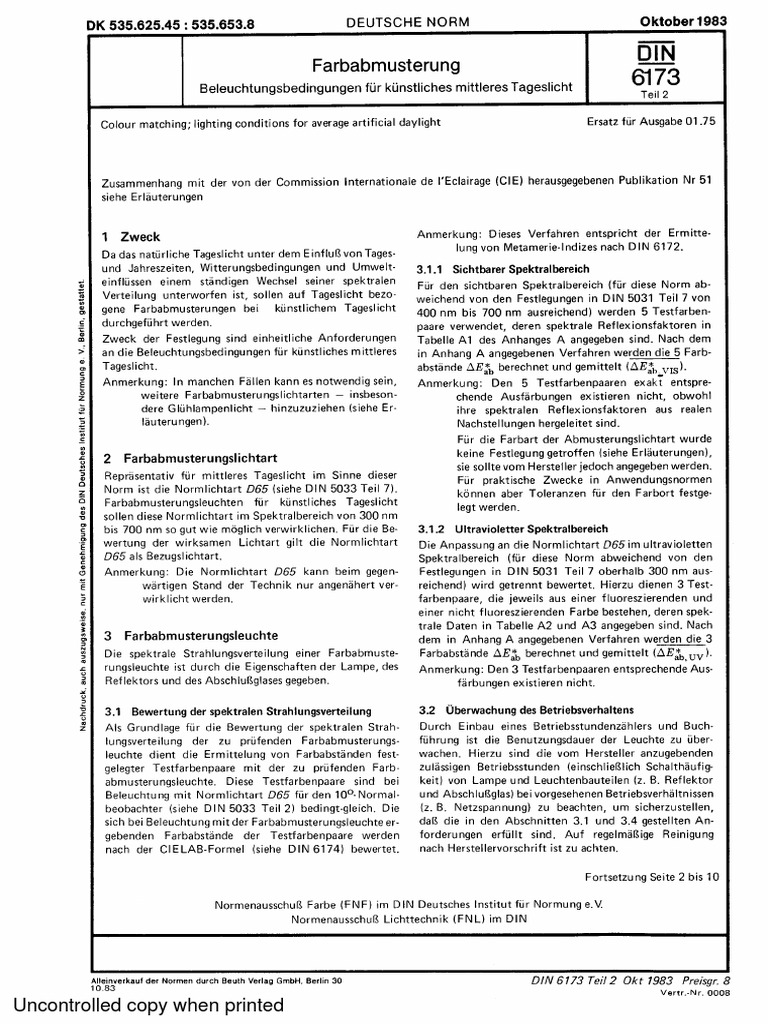 Din 6173-2 | PDF