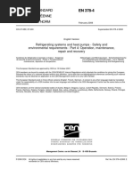 EN 378-3:2016 Safety Standards | PDF | Duct (Flow) | Manufactured Goods
