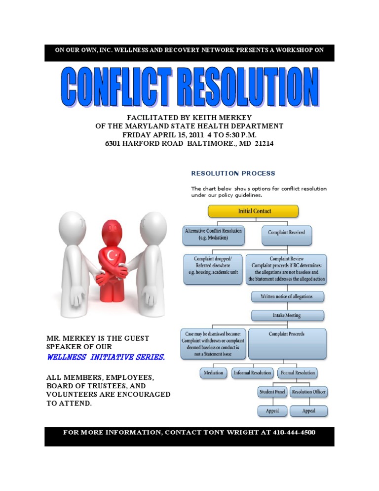 Conflict Resolution | PDF