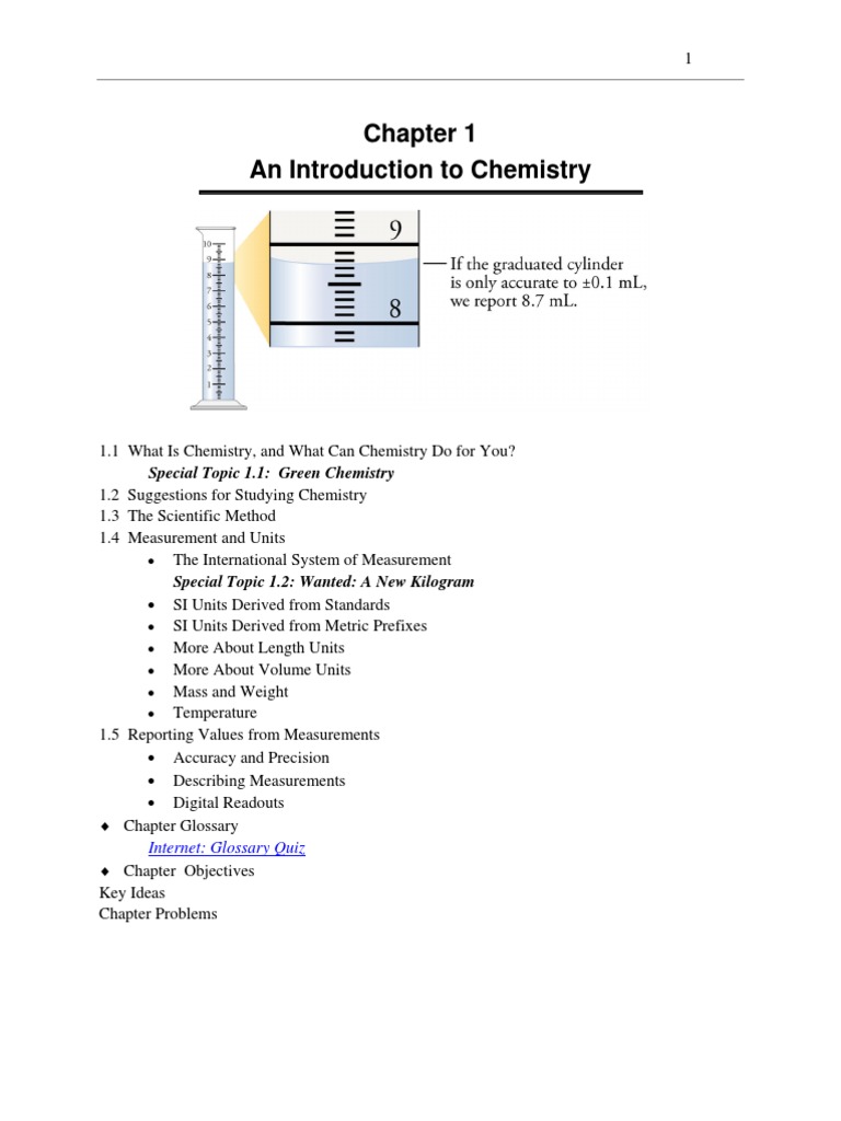 An Introduction To Chemistry | PDF