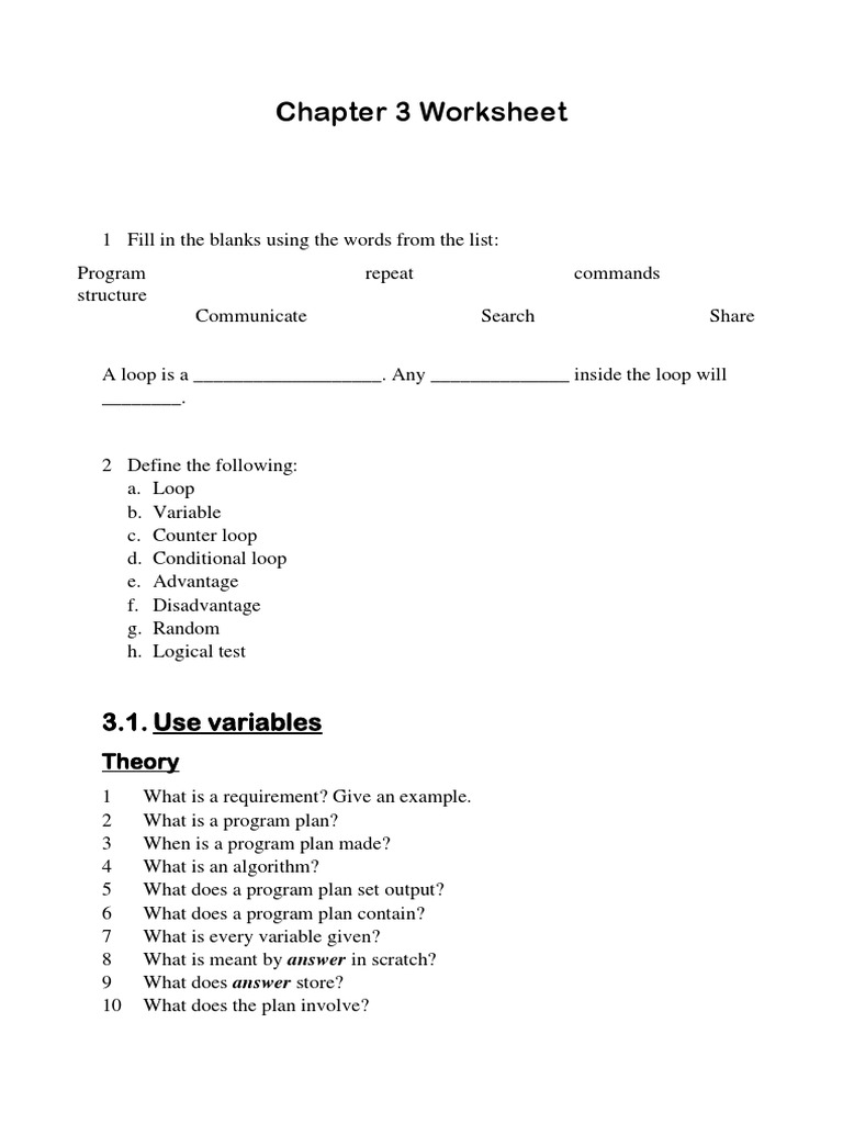 RM - DL.Oxford Computing 2nd Ed Grade 5 Chapter 3 Worksheet | Download ...
