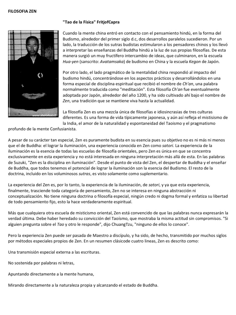Filosofia Zen | PDF | zen | Ikebana
