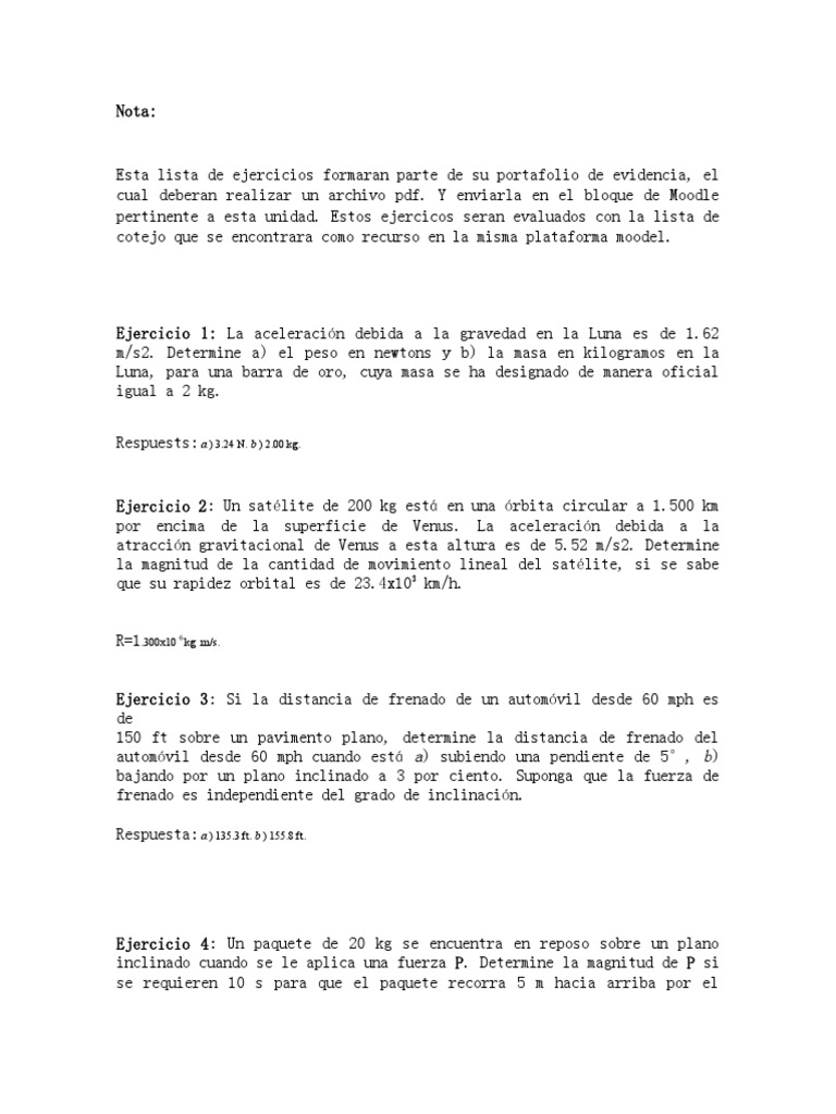 Ejercicios Propuestos Tema 2 | PDF