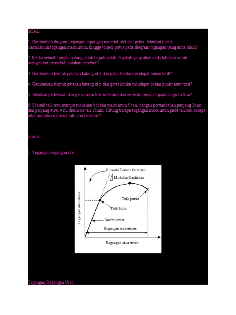 Jawaban Soal Latihan Uts MT | PDF | Sains & Matematika