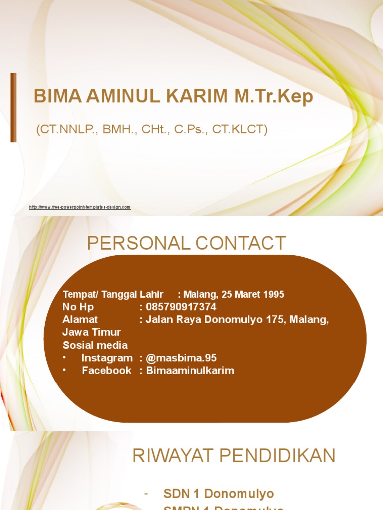 CV Bima Aminul Karim 1 | PDF