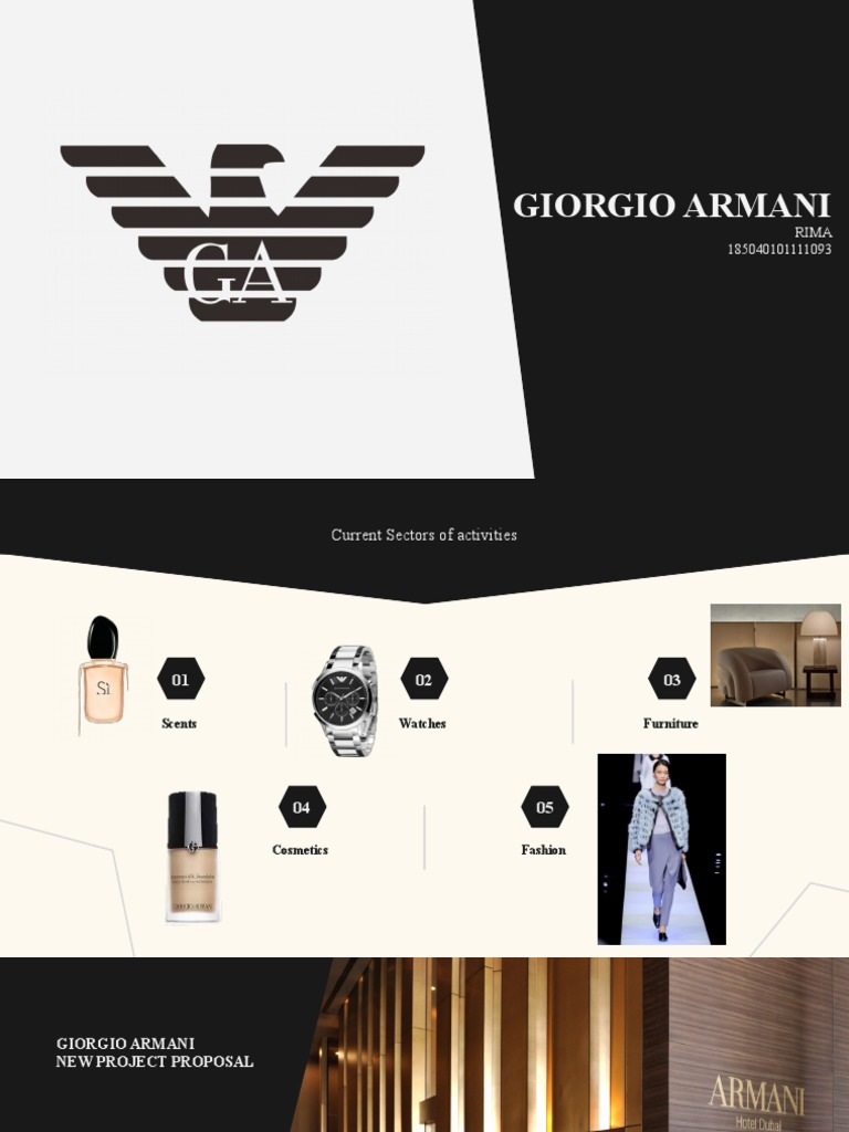 Giorgio Armani Presentation | PDF
