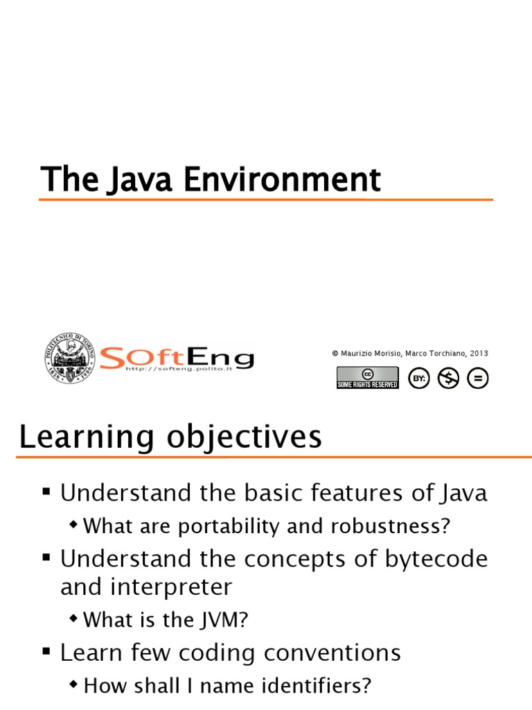 J01 Java Environment | PDF