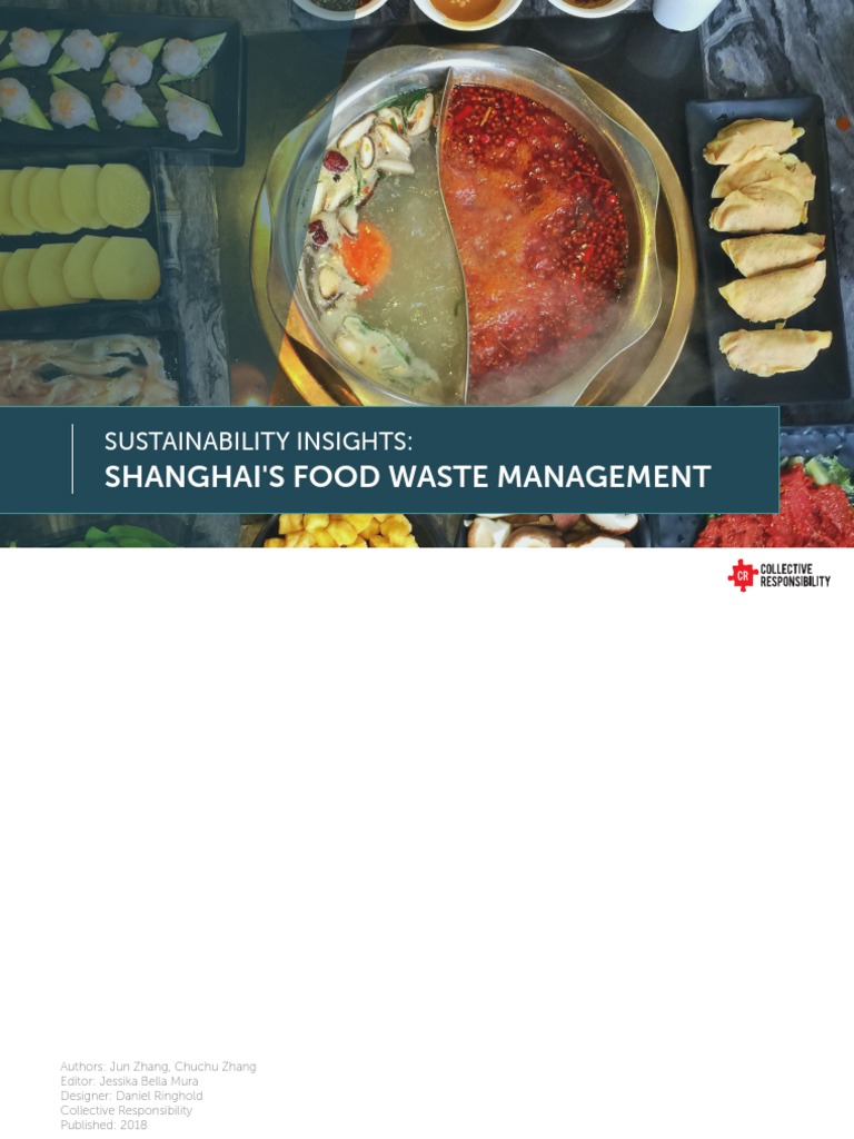 Shanghai'S Food Waste Management: Sustainability Insights | PDF | Waste ...
