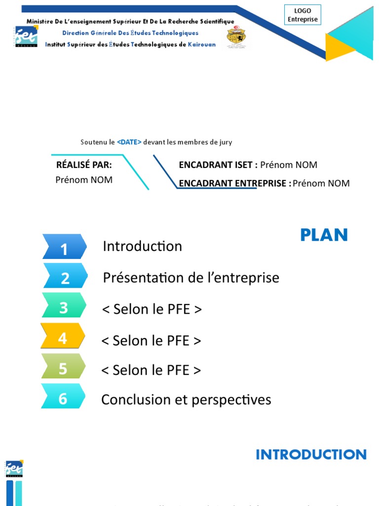 Modèle Présentation PFE 2021 | PDF