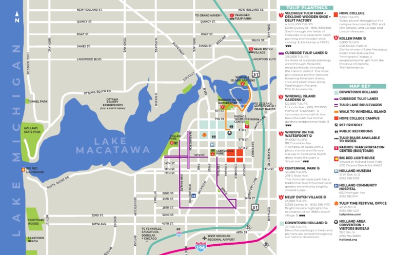 Tulip Time Map 2021 | PDF | Tulip | Garden Plants