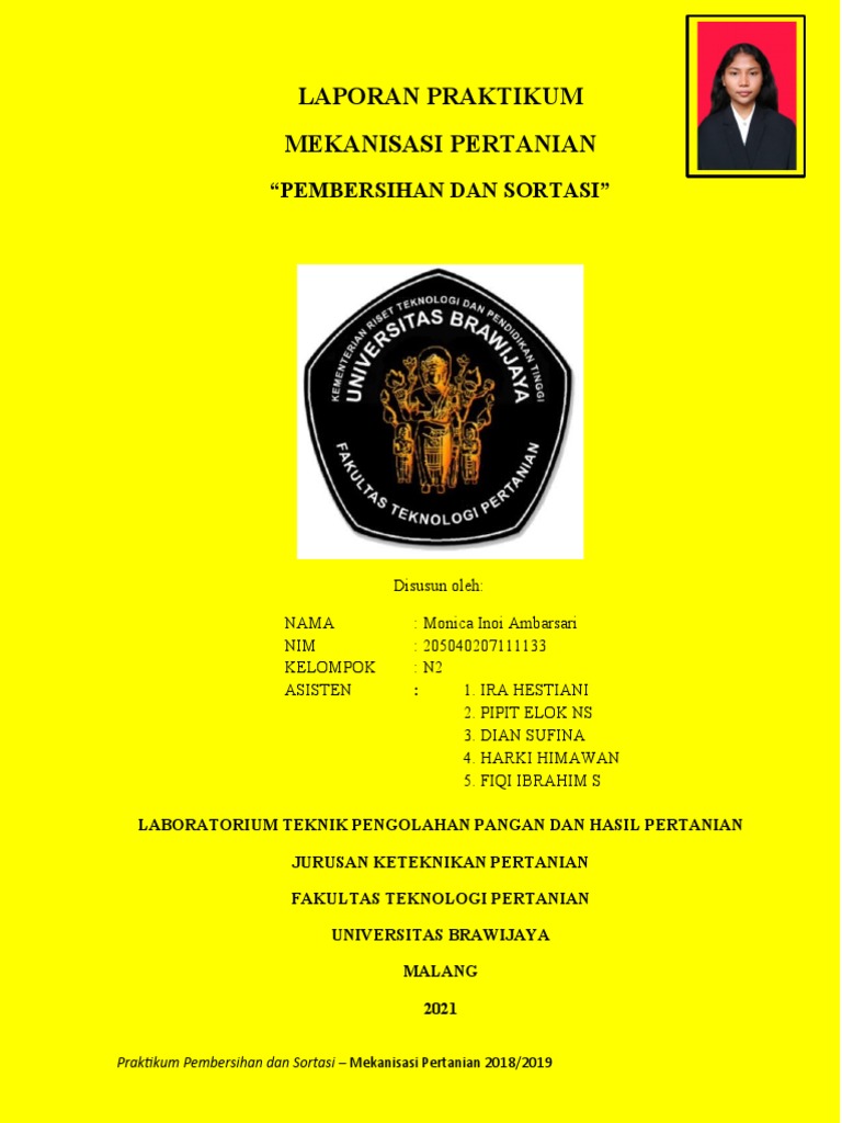 Metode dan Alat Sortasi Gabah | PDF | Sains & Matematika