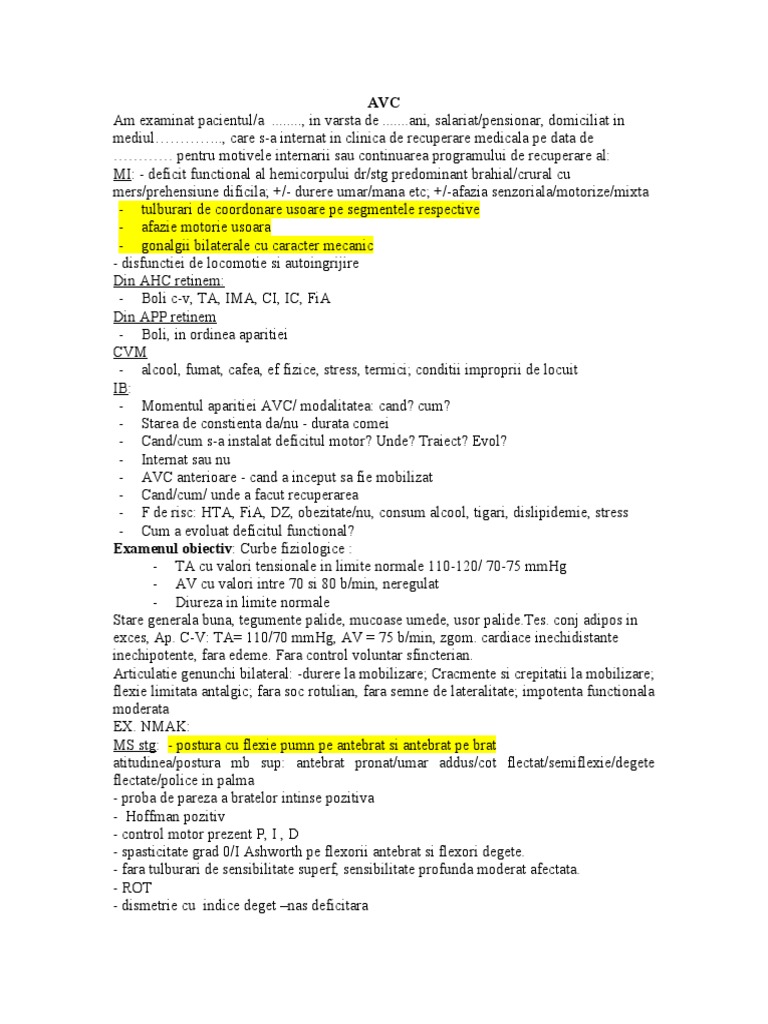 AVC Model Prezentare | PDF
