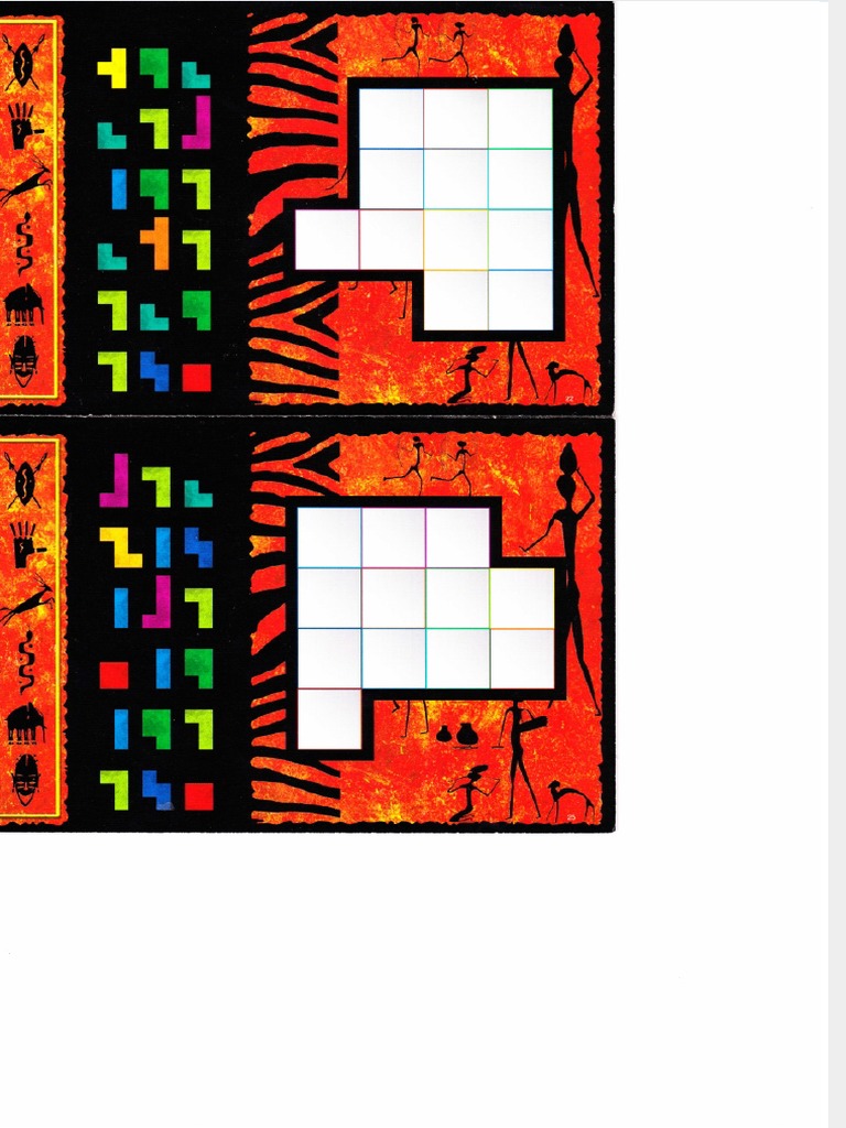 Ubongo Game Instructions PDF | PDF