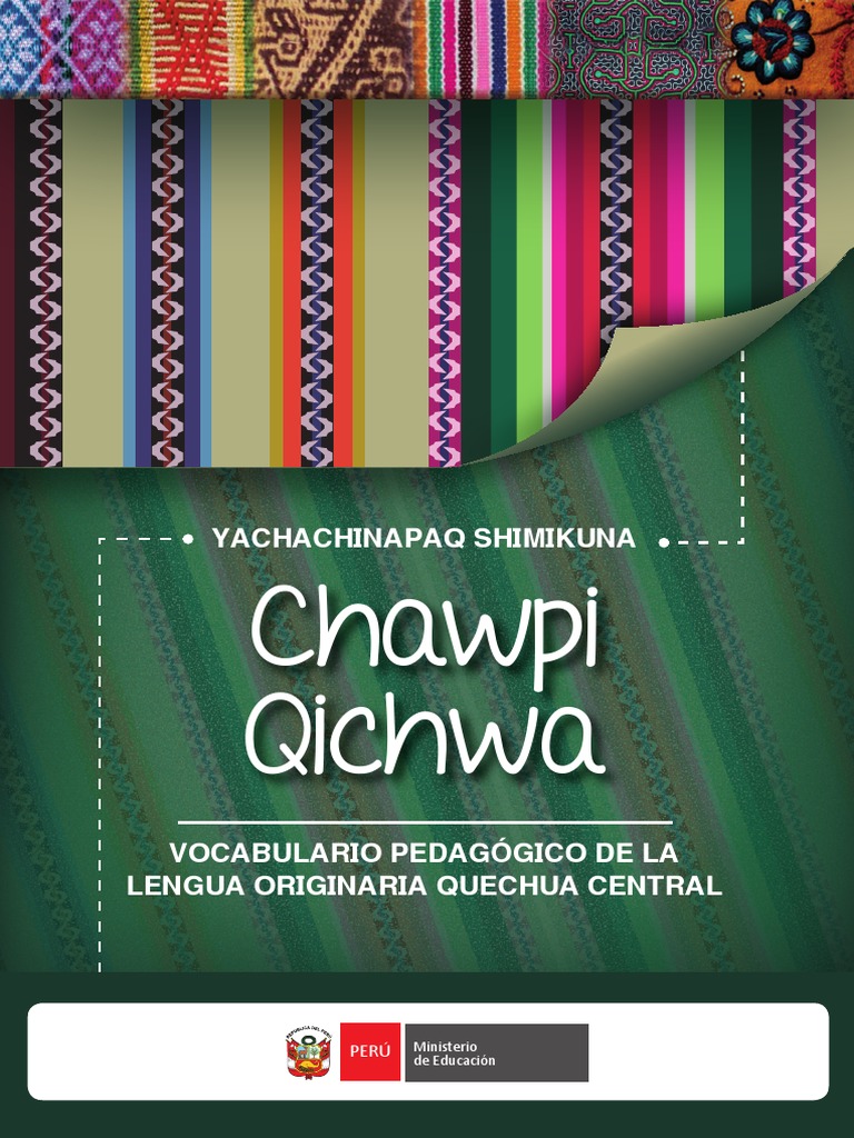 Vocabulario Pedagógico QUECHUA CENTRAL | PDF | Multilingüismo | Palabra