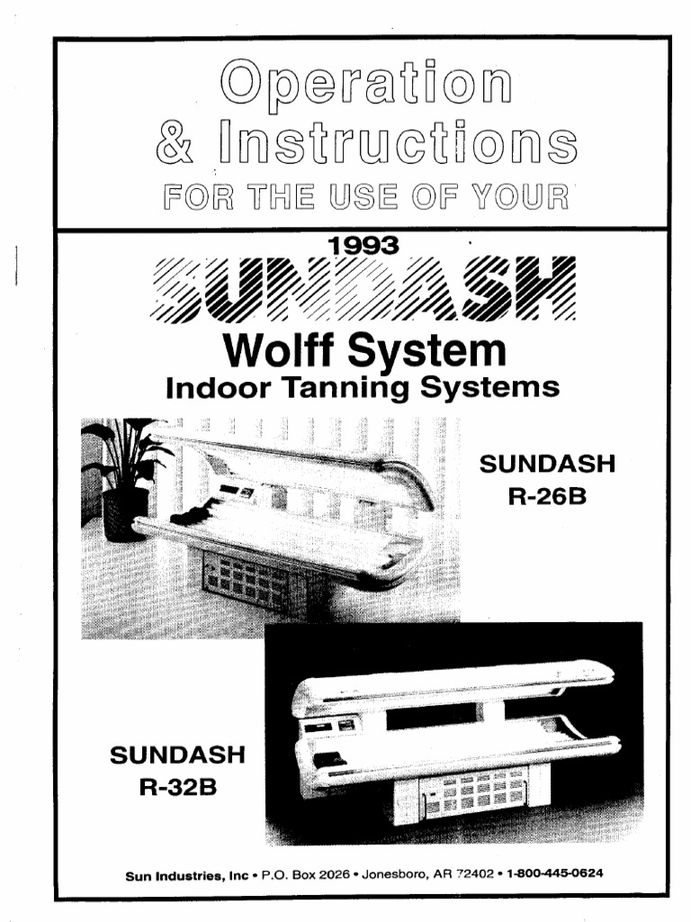 Sundash R-26B R32B 1992-93 Owners Manual | PDF