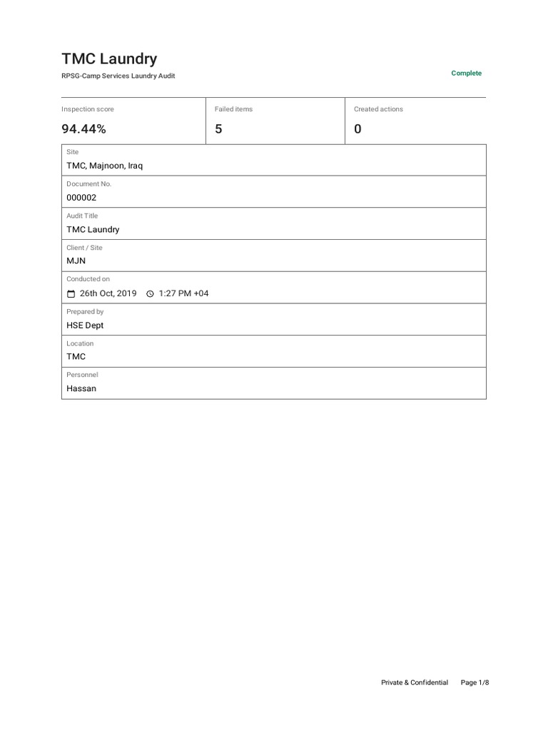 TMC Laundry | PDF | Laundry | Clothes Dryer