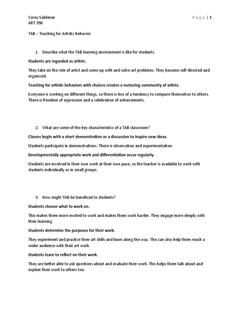 Tab Questions | PDF | Science & Mathematics