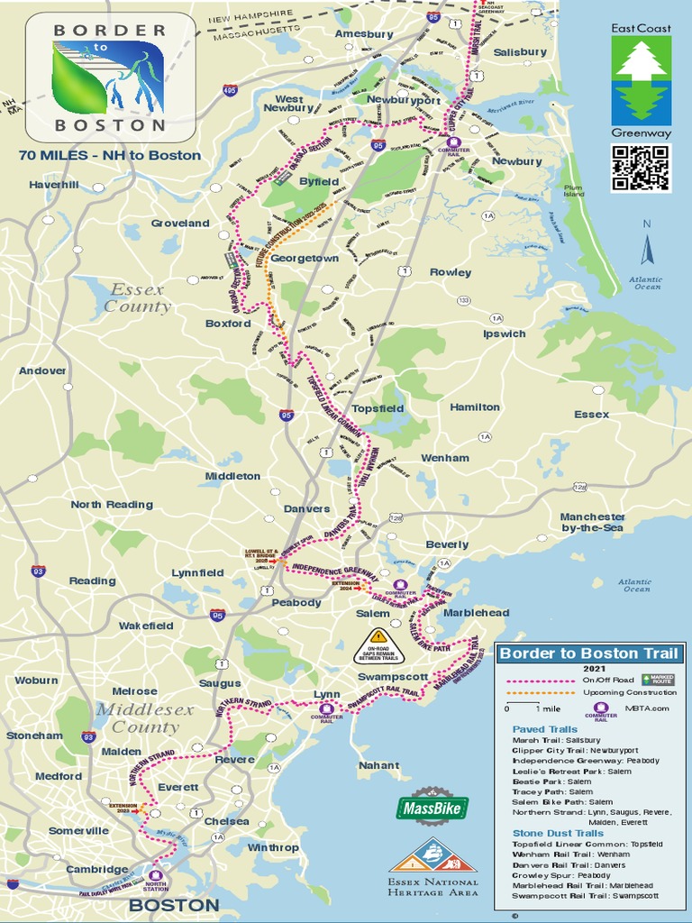 Border to Boston Trail Overview | PDF
