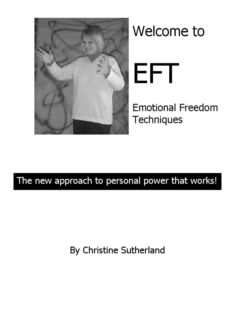 EFT Manual-Christine Sutherland-56 Pages-Illustrated Incl. Kinestics | PDF