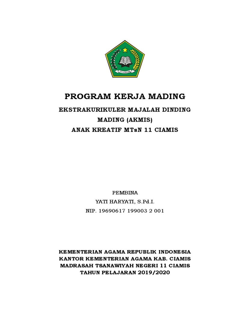 Program Mading | PDF | Karier & Perkembangan