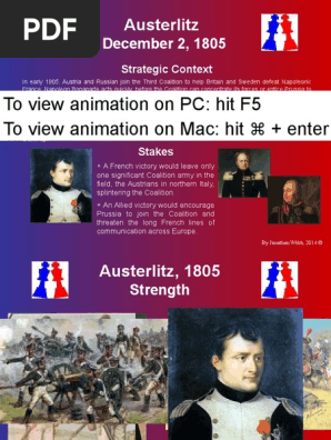 Battle Of Austerlitz Animation