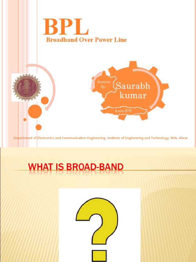 Broadband Over Power Line Overview | PDF
