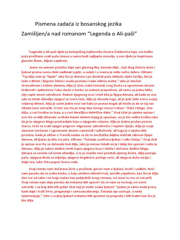 Bosanski Jezik | PDF