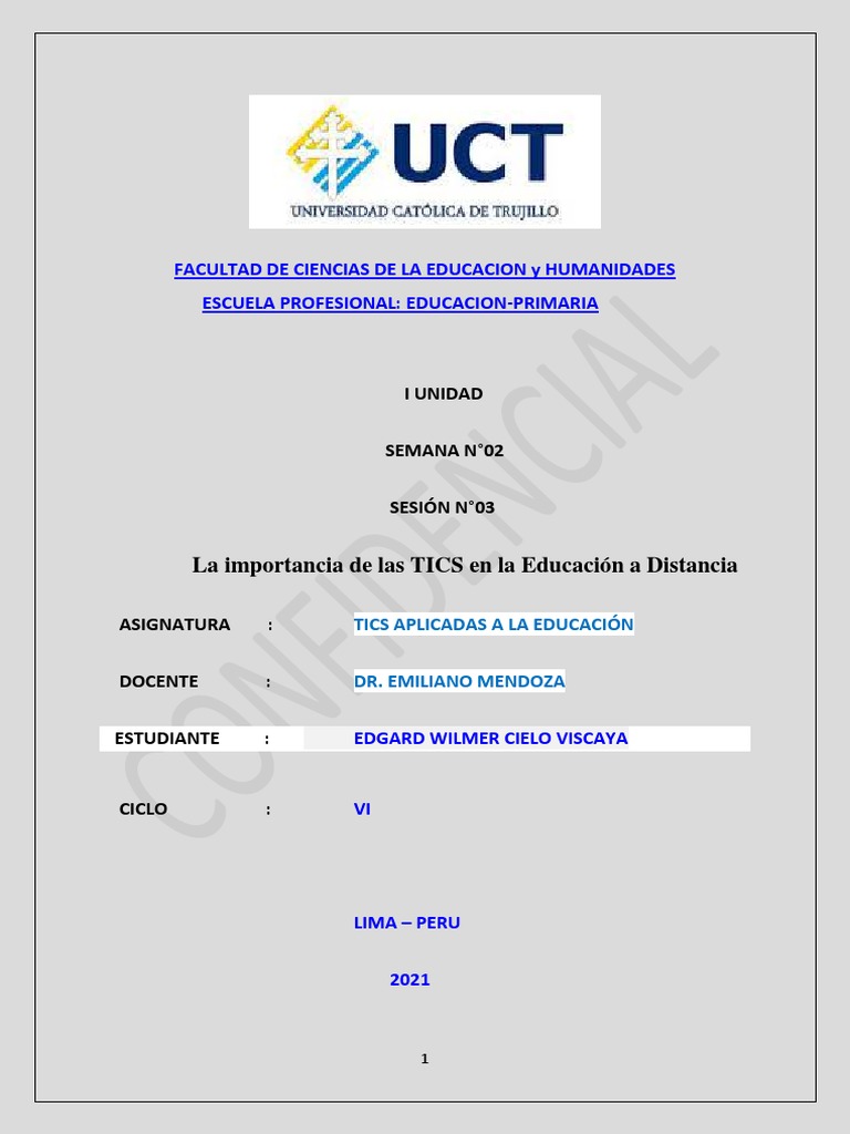 Sesion 3 Semana 2 | PDF | Tecnología de información y comunicaciones ...