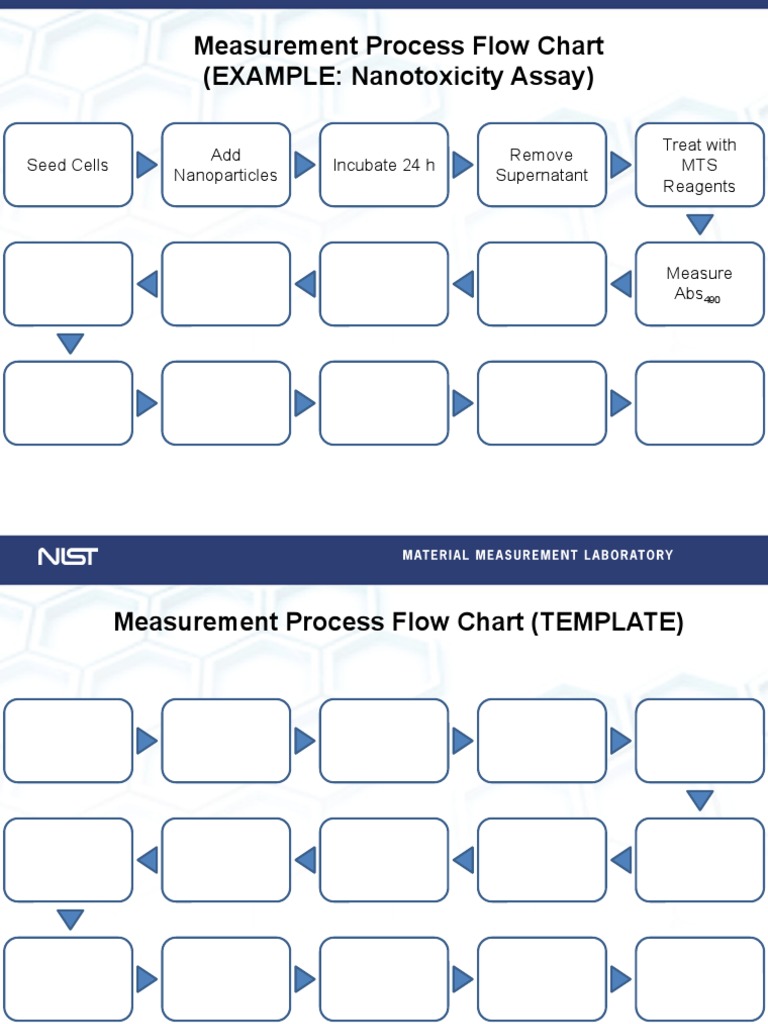 Measurement Process Flow Chart (EXAMPLE: Nanotoxicity Assay) | PDF ...